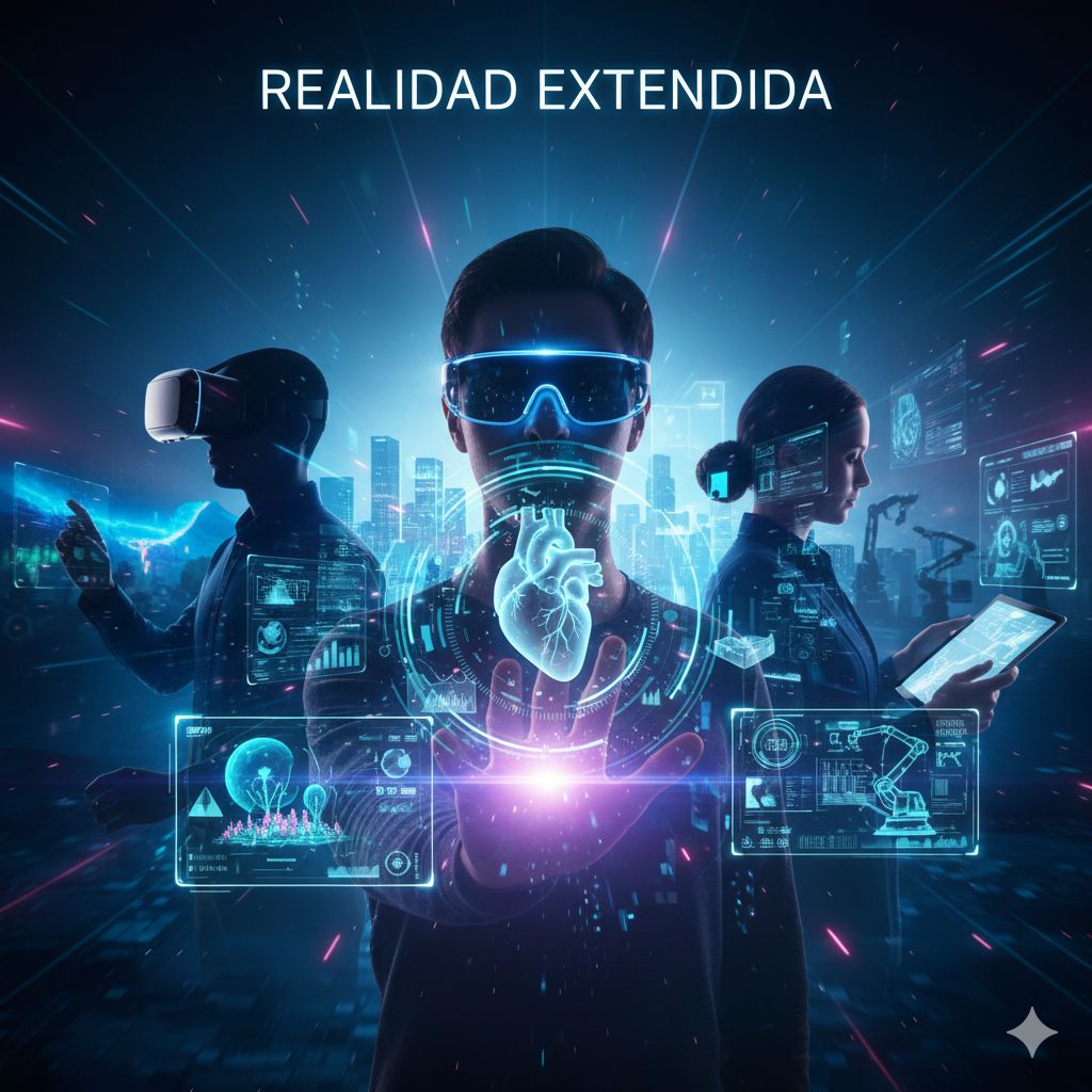 Realidad Extendida (XR): El Futuro Inmersivo de VR, AR y MR | Parte 1 ...